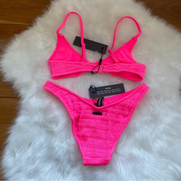 triangl swimwear | Swim | Triangl Swimwear Hot Pink Bikini Set | Poshmark